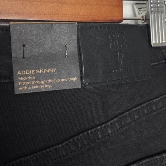 Frye | Jeans | Nwt Frye Addie Black Ember Skinny Jeans | Poshmark